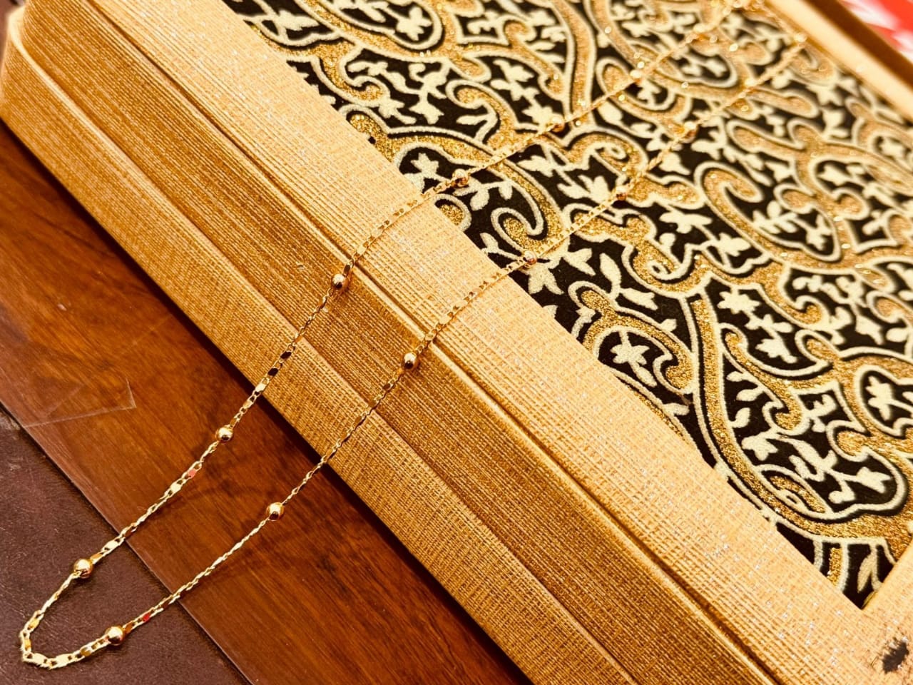 Goldplated imported chain – Diamond Emitations