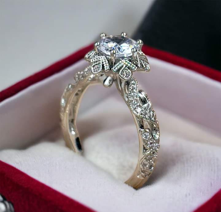 Imported Branded Ring – Diamond Emitations