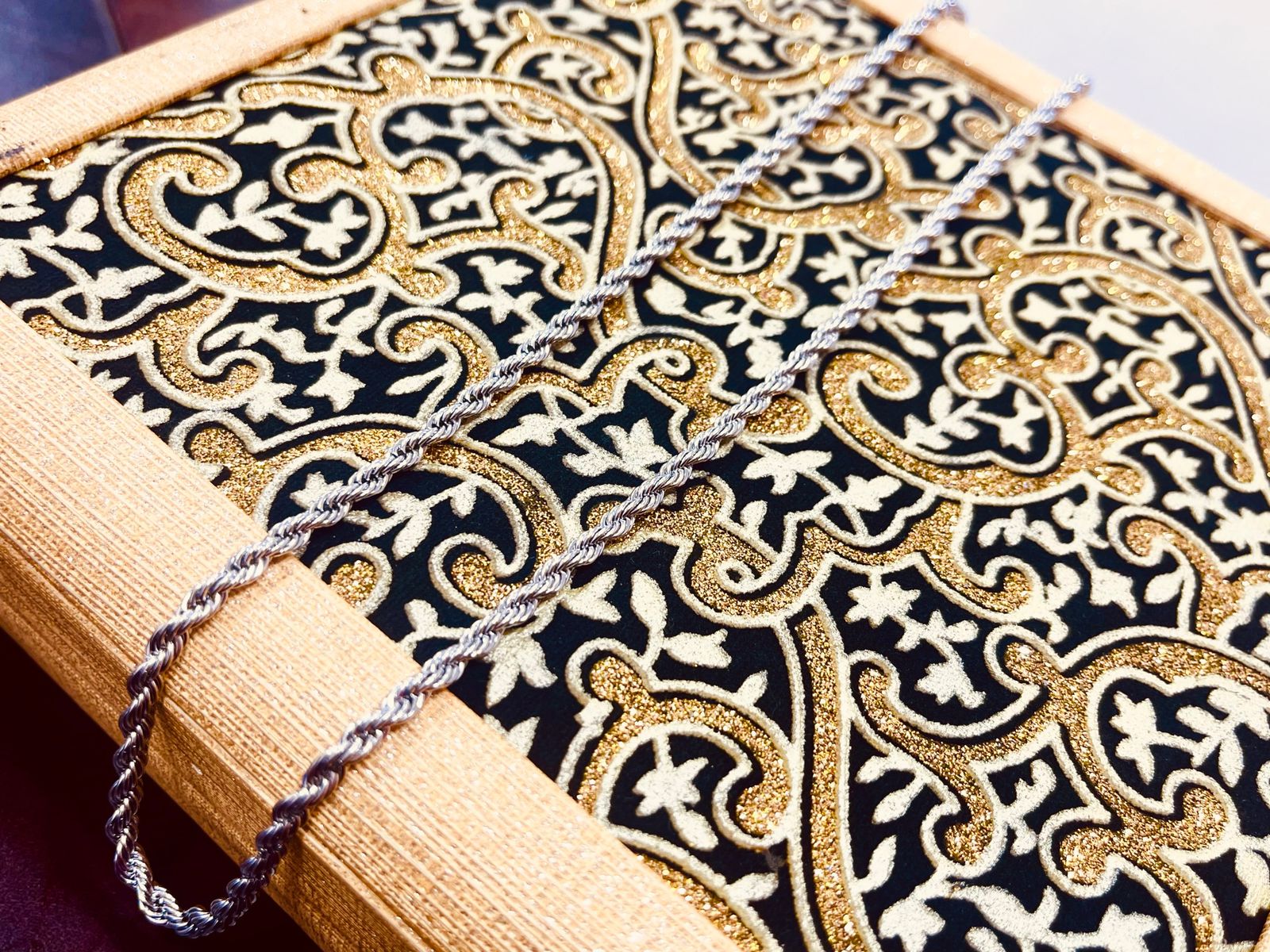 Goldplated imported chain – Diamond Emitations