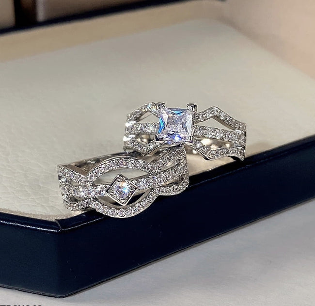 Imported Branded Ring – Diamond Emitations