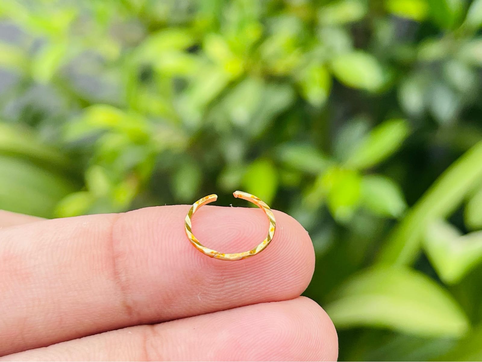 Diamond Cut Noserings – Diamond Emitations