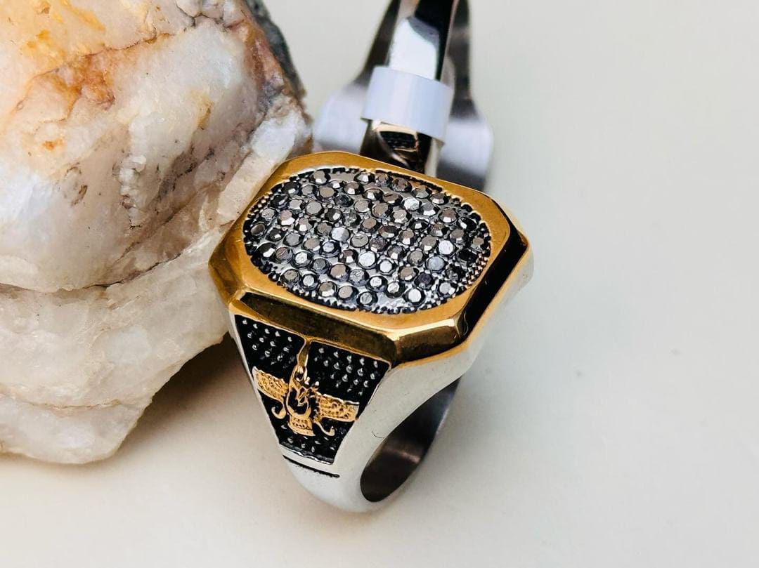 Men ring 11 – Diamond Emitations