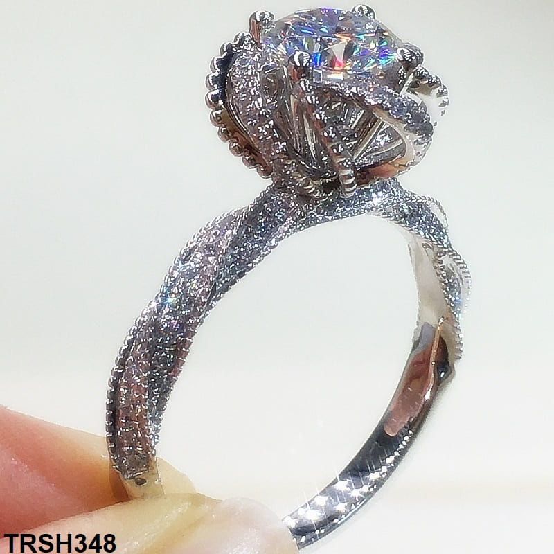 Imported Branded Ring – Diamond Emitations