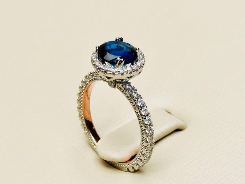 Imported Branded Ring – Diamond Emitations